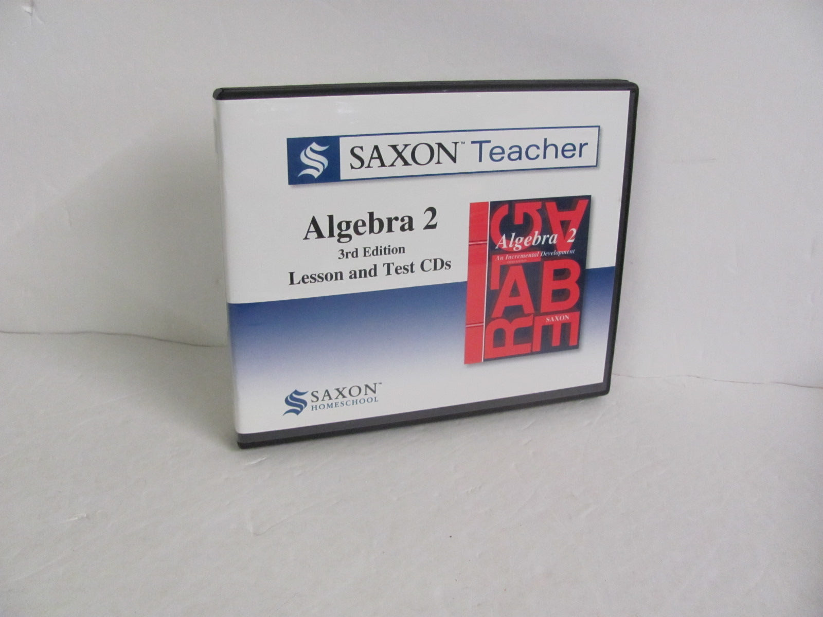 Algebra 2 Saxon Teacher CD-Rom Pre-Owned Saxon Mathematics Textbooks ...