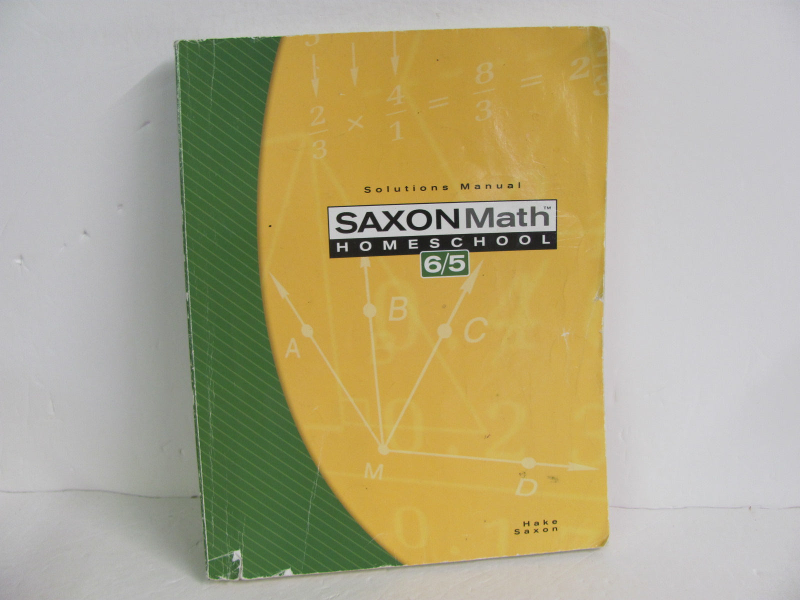 Math 65 Saxon Solutions Manual Pre-Owned Saxon 5th Grade Mathematics ...