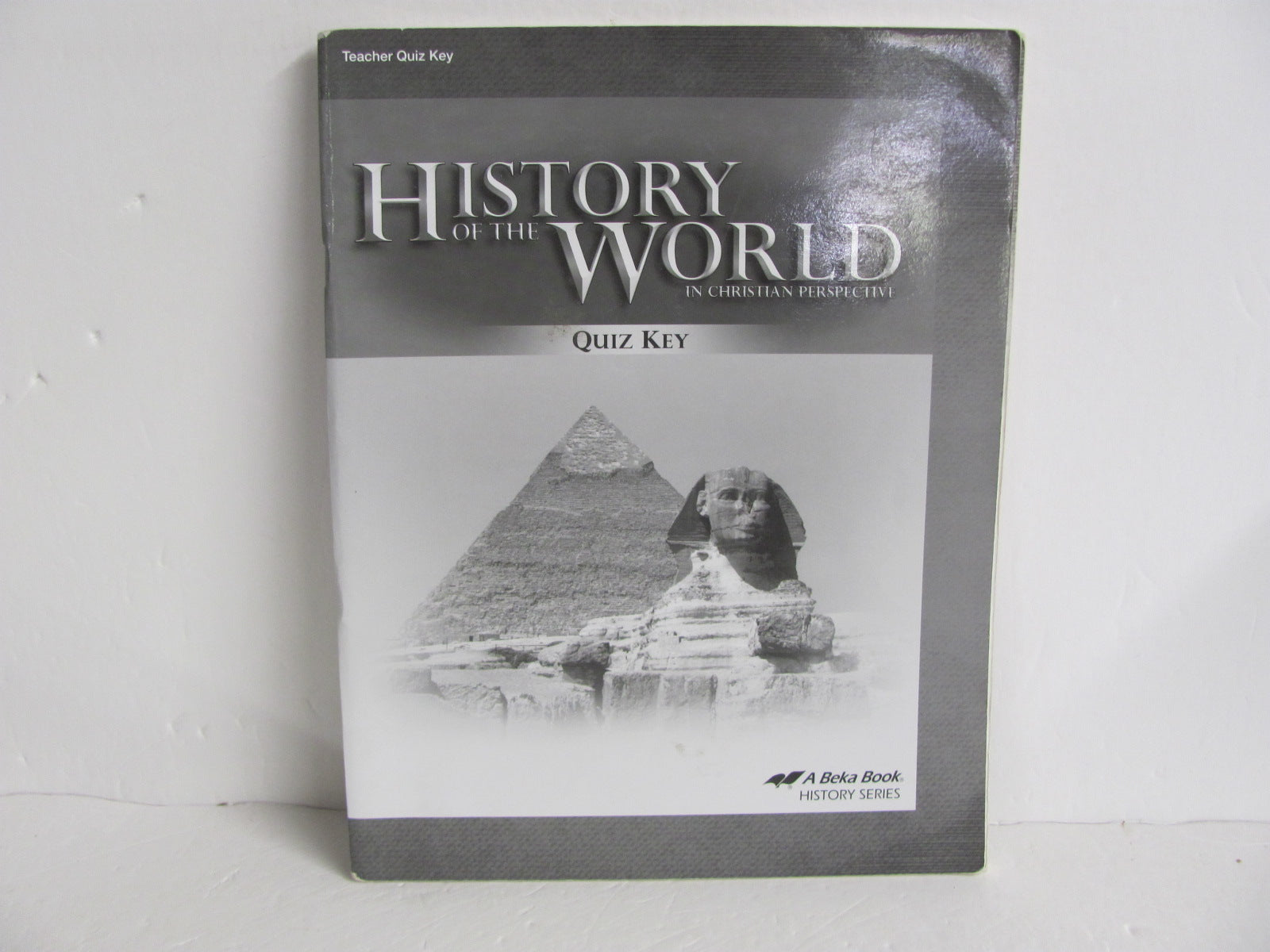 History of the World Abeka Quiz and Exam Book 7th Grade History ...