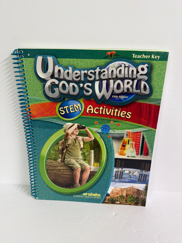 Understanding God's World Abeka Teacher Key Pre-Owned Science Textbooks ...