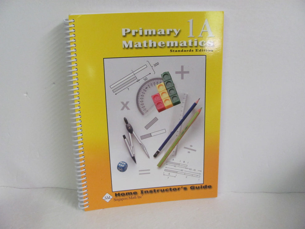 Primary Mathematics 1A Singapore 1st Grade Mathematics Textbooks ...