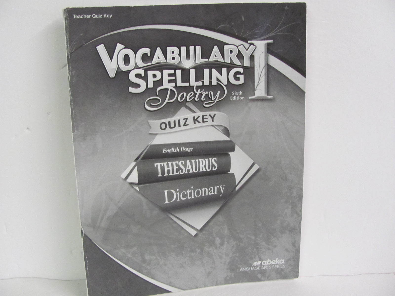 Vocabulary Spelling Poetry I Abeka Quiz and Exam Book Spelling ...