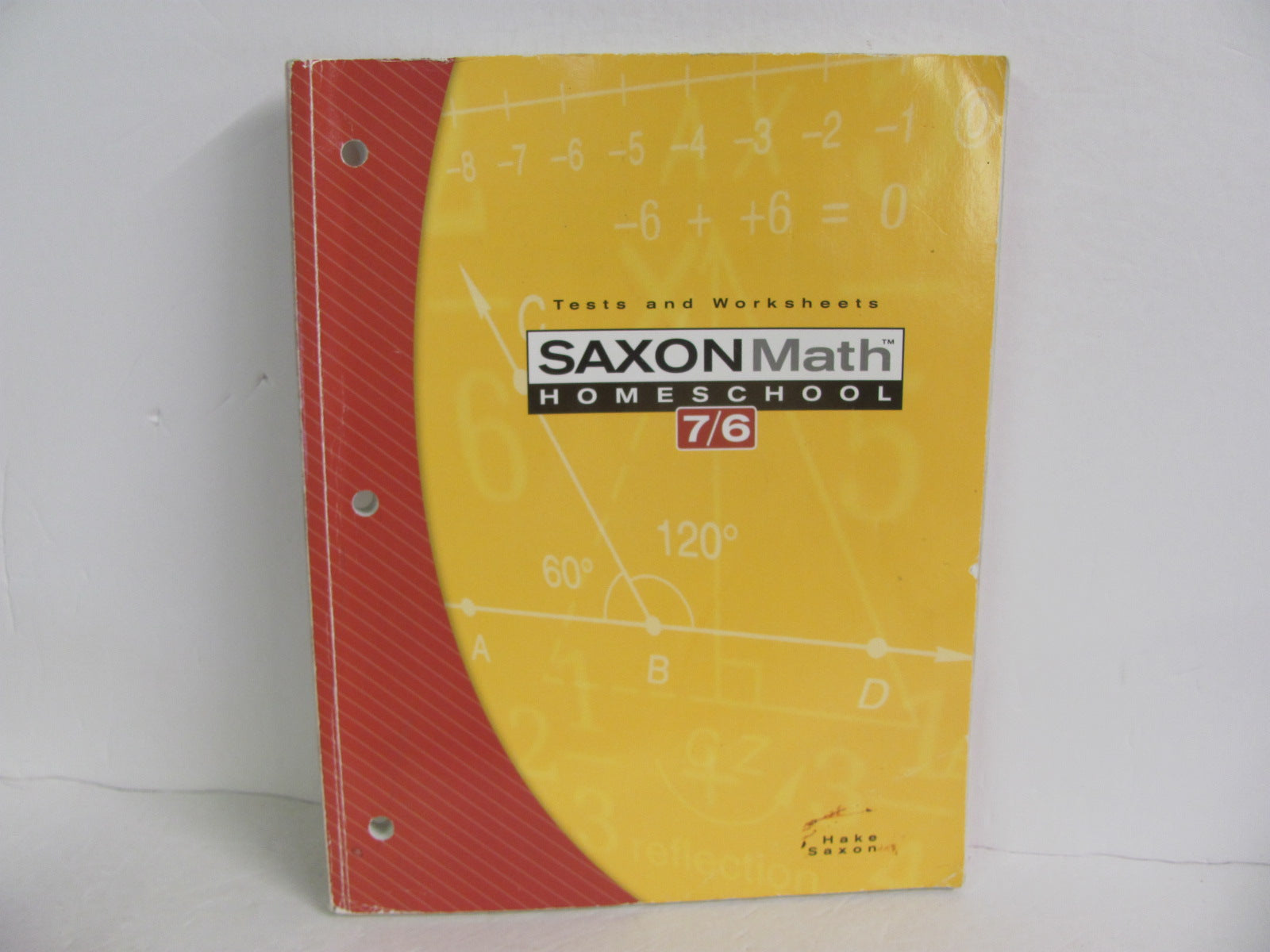 Math 76 Saxon Tests Pre-Owned 6th Grade Mathematics Textbooks ...