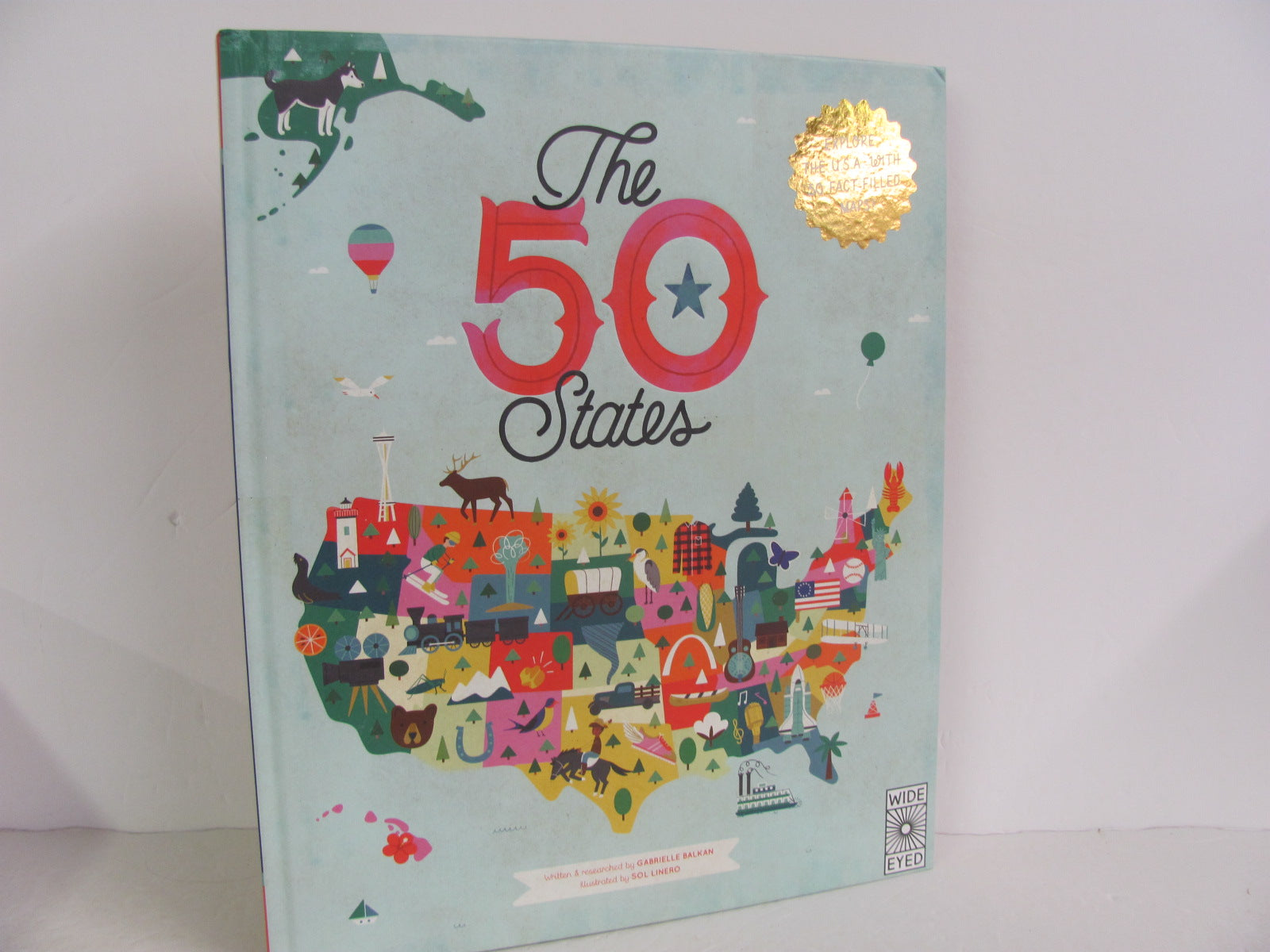 The 50 States Wide Eyed Pre-Owned Elementary Geography Books ...