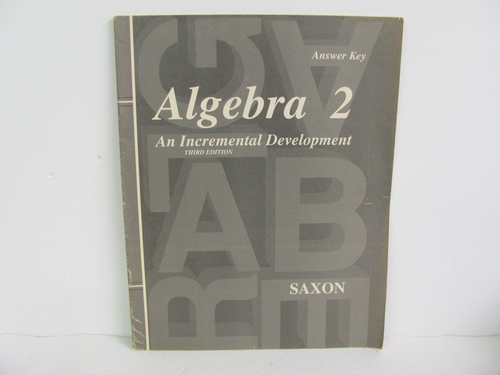 Algebra 2 Saxon Answer Key Pre-Owned Saxon High School Mathematics ...