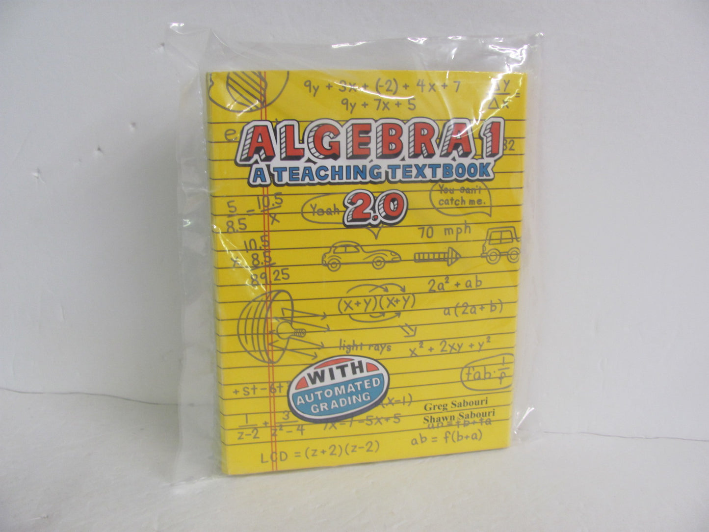 Algebra 1 2.0 Teaching Textbook DVD Pre-Owned High School Math Help ...